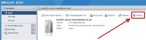 how to enable ssh remote access on a vmware vsphere