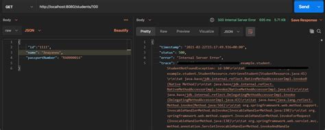 testing of springboot exception handling qa automation expert