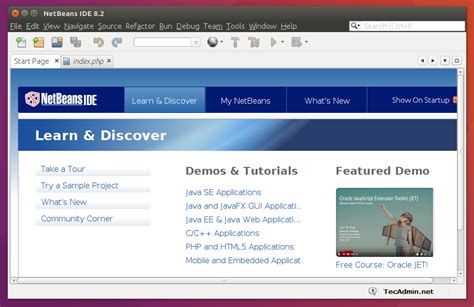 how to install netbeans ide 8 2 php on ubuntu desktop tecadmin