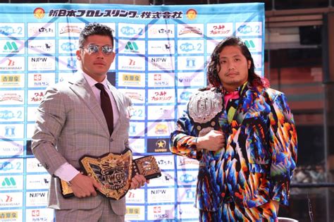 【新日本】iwgp世界ヘビー級タイトルマッチ調印式！sanada「勝って当たり前の状況」ヒロム「明日は夢を叶える日」 プロレスtoday