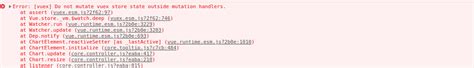 vuex error do not mutate vuex store state outside mutation handlers