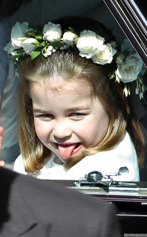How Cheeky Princess Charlotte Steals The Show At Royal Wedding