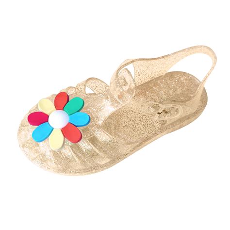 Qipopiq Jelly Shoes For Girls Snow Queen Princess Birthday Sandals For