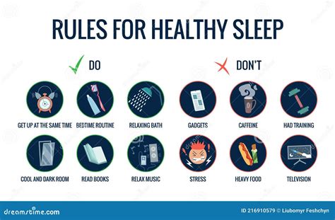 Infographics Of Healthy Sleep Tips Useful Advices For Better Sleep