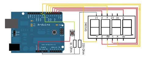 learn how to use 7 segment led display using arduino use