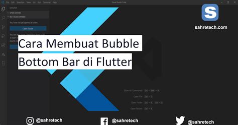 tutorial membuat bubble bottom bar di flutter pengetahuan belajar bar