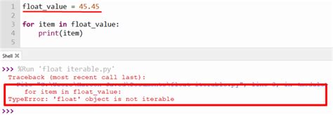 typeerror ‘float object is not iterable in python its linux foss