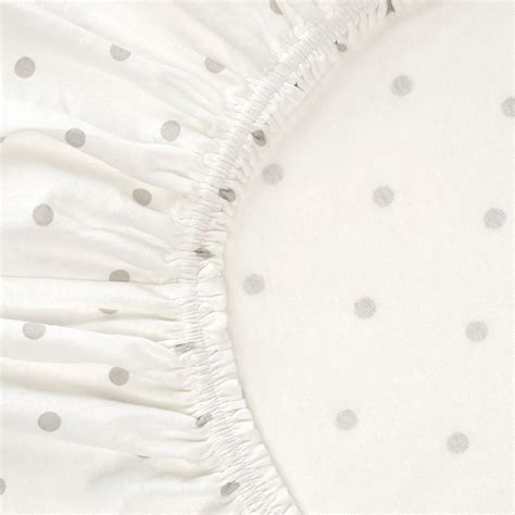 Lenast Drap Housse Pour Lit Bébé à Pois Lune 60x120 Cm Ikea
