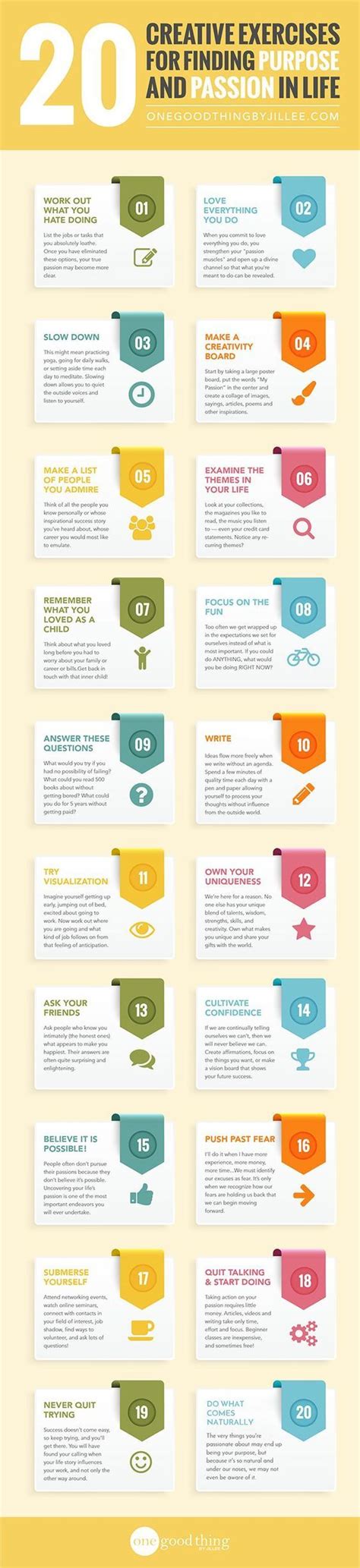 20 Creative Exercises For Finding Purpose And Passion In Life