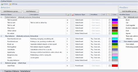 7 tips to set up a coding scheme noldus