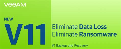 veeam backup and replication v11 released with new features