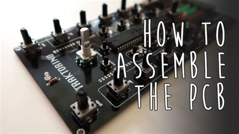 1 traktorino how to assemble the pcb the arduino midi controller