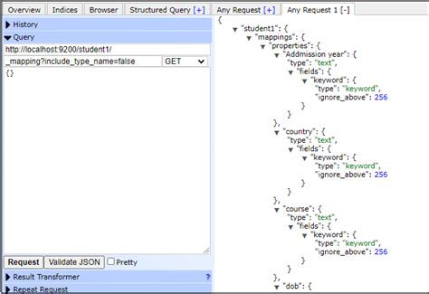 elasticsearch mapping javatpoint