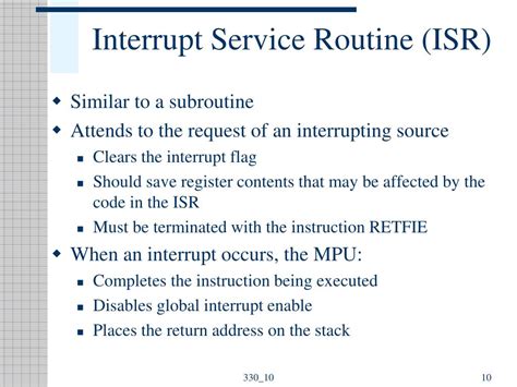 ppt interrupts powerpoint presentation free download id 397378