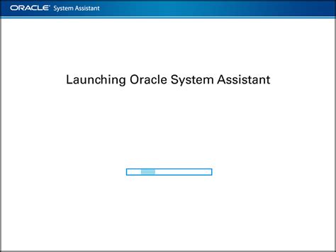 launch oracle system assistant remotely using the oracle ilom web