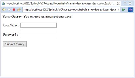 spring mvc model interface javatpoint