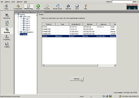 Asa Pix 7 X Redundant Or Backup Isp Links Configuration Example Cisco