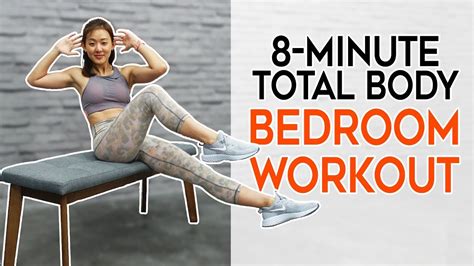 8 Minute Total Body Bedroom Workout No Weights No Jumping Joanna