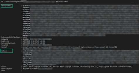 microsoft graph using msal with powershell and delegated