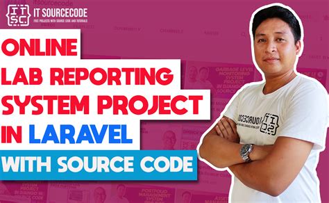 online lab reporting system project in laravel with source code 2022