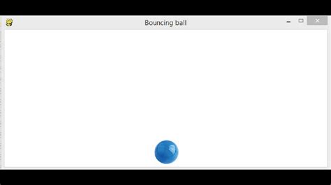 bouncing ball python pygame youtube