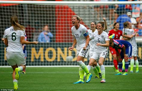 Us Womens World Cup Team Triumph In 5 2 Win Over Japan Daily Mail Online