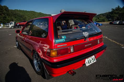 Chargespeed Rear Spoiler 88 91 Civic Hatchback Ef