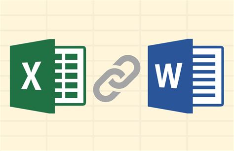 how to link excel sheets to word documents and keep it always updated