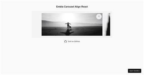 embla carousel align react codesandbox