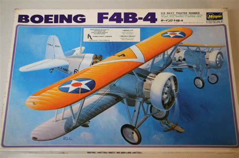 S007 Hasegawa 1 32 Boeing F4b 4 Us Navy Fighter