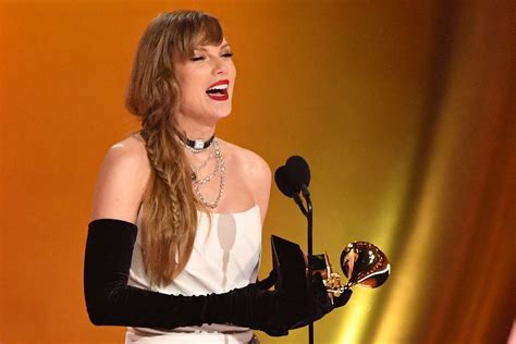 Taylor Swift Wins 4th Album Of The Year At 2024 Grammys