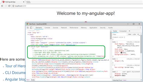 add bootstrap to angular cli project tutorial jinni