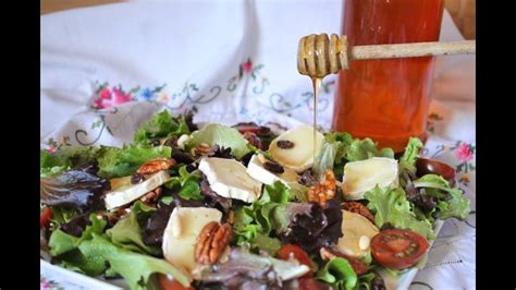 Receta De Ensalada De Queso De Cabra Nueces Y Miel Actualizado