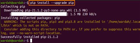 Using The Python M Pip Upgrade Command To Update Packages
