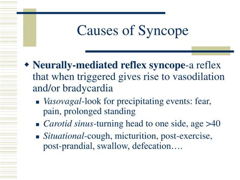 Ppt Syncope Powerpoint Presentation Free Download Id 597407