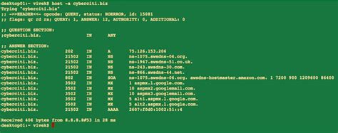 Linux And Unix Host Command Examples Nixcraft