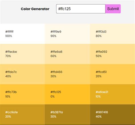 color generator 🎨 dev community