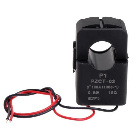 【mt】pzct 02 เซนเซอร์กระแสไฟ Ac 100a 100ma ขนาดเล็ก แบบพกพา ติดตั้งง่าย