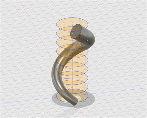 solved creating a helix around a 3d curve with fusion 360 and python