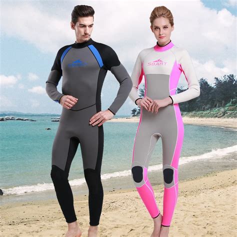 3mm Rubber Wetsuit Winter Weatherization Diving Suit Long Sleeved Piece