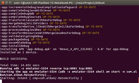 android react native internal error stack overflow