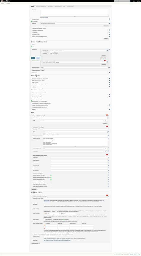 creating a secure pipeline jenkins with sonarqube and