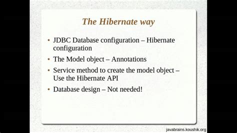 hibernate tutorial 03 part 1 writing a hibernate application youtube
