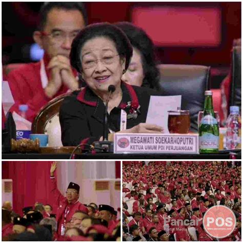 Megawati Tutup Rakernas Iv Pdi Perjuangan Wayan Koster Disambut