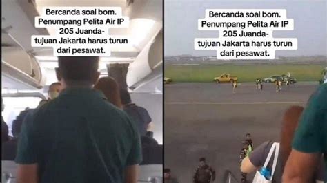 Ulah Penumpang Pelita Air Bikin Geger Seisi Pesawat Bercanda Bawa Bom