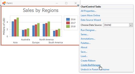 chart ribbon and toolbars winforms controls devexpress