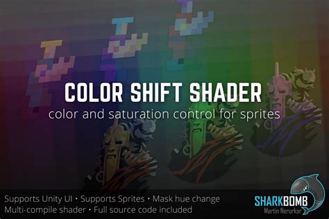 color shift shader hue saturation value for sprites and ui vfx