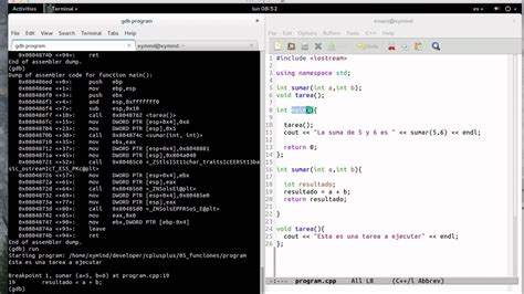 debugging básico en c con gdb youtube