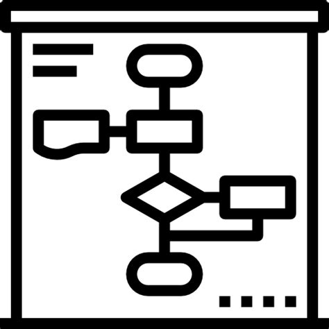 Diagrama De Flujo Iconos Gratis De Negocio