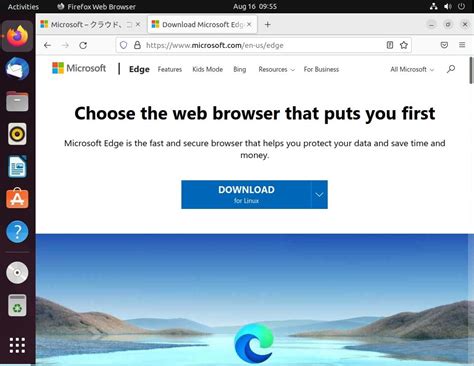 Ubuntu Desktop 22 04 Lts Microsoft Edge Installation Instructions